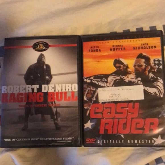 Media | Easy Rider And Raging Bull Dvd Bundle Classics | Poshmark
